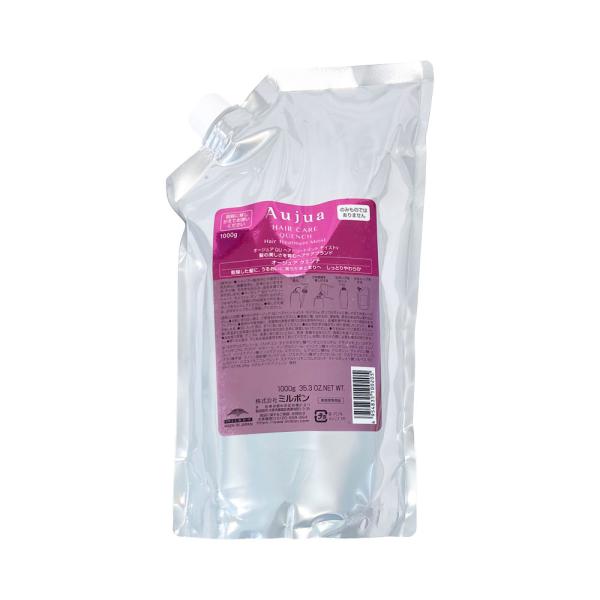 ◆ 商品名称：オージュア クエンチ ヘアトリートメント モイスト◆ ブランド：オージュア◆ メーカー：ミルボン◆ 区分：化粧品◆ 内容量：1000g◆ JAN：4954835100113◆ 製造国：日本製◆ 成分：水・ステアリルアルコール・...