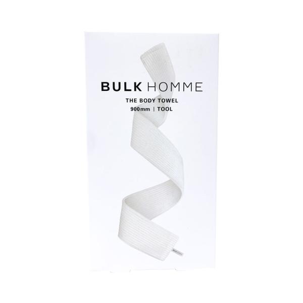 ◆ 商品名称：THE BODY TOWEL◆ ブランド：BULK HOMME（バルクオム）◆ メーカー：株式会社バルクオム◆ サイズ：900mm◆ JAN：4573629190552◆ 製造国：日本製※ 本商品ラベルに記載の使用上の注意をよ...