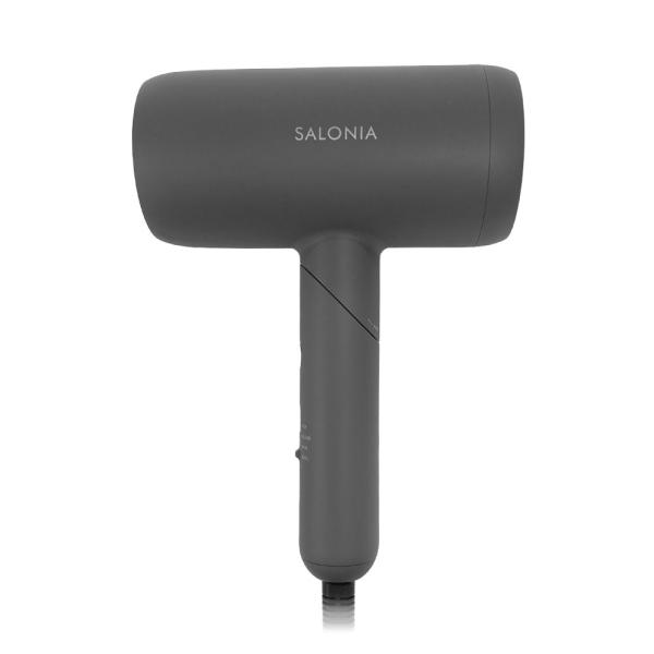 ◆ 商品名：スムースシャインドライヤー◆ ブランド：SALONIA（サロニア）◆ 品番：SAL23209GR（グレー）◆ JANコード：4582521687992◆ 本体サイズ（使用時、ノズルなし）：約156mm × 約77mm × 約22...