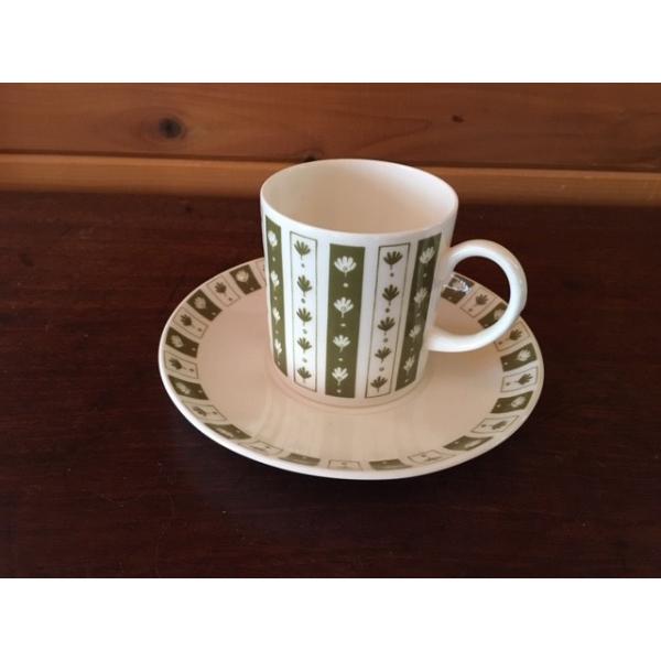 英国　スージークーパー　NEPTUNE ネプチューンのコーヒーカップ＆ソーサー 、約１９６０年代 ◆年代◆約１９６０年代◆サイズ◆カップの高さ：約６．８ｃｍカップの直径：約６．５ｃｍソーサーの直径：約１４．１ｃｍ◆コンディション◆スージーク...