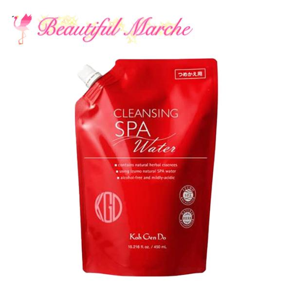 江原道 クレンジングウォーター 詰め替え●温泉水と天然ハーブのうるおいブレンド「SPA水」を配合し、みずみずしく透明感のある肌に整えるクイックケアシリーズ。●素早くすっきり落として、うるおう肌へ。洗い流し不要の弱酸性クレンジング水。●ウォー...