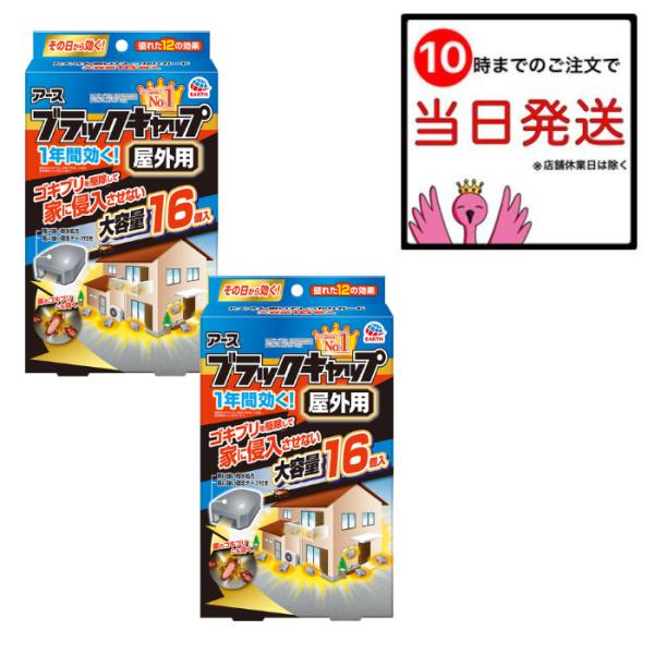 ブラックキャップ 屋外用水際で侵入をブロック：お外でしっかり駆除することで、室内への侵入を未然に防ぎます。設置当日からスピード発揮：置いたその日から効果があらわれる即効タイプ。しぶといゴキブリにも：薬剤に強い抵抗性ゴキブリや、大型ゴキブリも...
