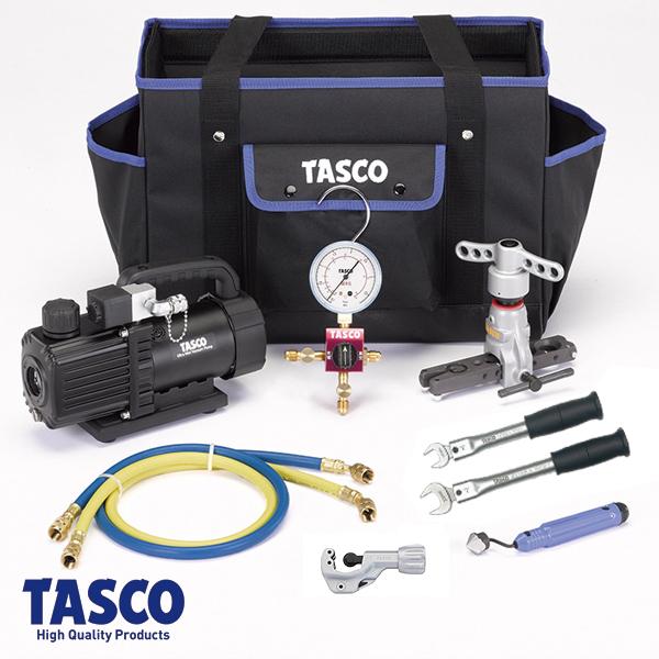 【送料無料※対象外地域あり】【お取り寄せ】TA23BCの後継品として、チューブカッターがTA560Aになりました。★仕様★●ウルトラミニツーステージ真空ポンプ　逆止弁付:TA150SW●ボールバルブ式シングルゲージマニホールド:TA123C...
