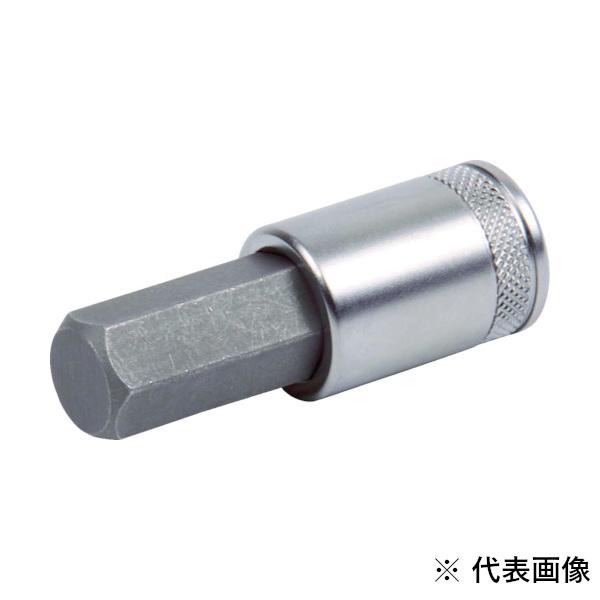 【4161980】ヘキサゴンソケット 差込角12．7 対辺8mm TS408Hラチェットハンドルに差し込んで、六角穴付ボルトの締め付けがすばやく行えます。材質はクロムバナジウム鋼です。お取り寄せ商品のため納期にお時間がかかる場合があります。