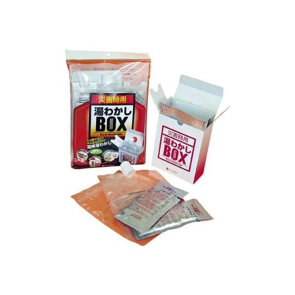 【3283704】●アルミ粉末の反応熱を利用し、火を使わずに水を注ぐだけで簡単にお湯が沸かせます。●BOX本体は耐水・保温性に優れた紙製品（特許申請中）でできた湯わかし器です。●キャップ付のスパウト袋をご利用いただくと、そのままポットとして...