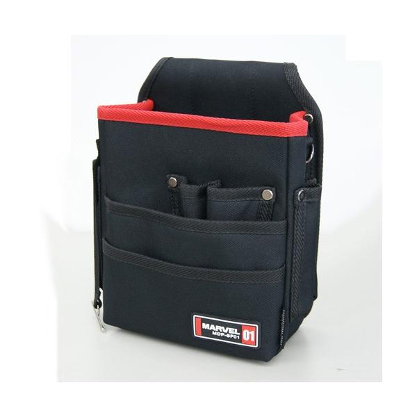 ●軽くて丈夫なポリエステル帆布使用です。●柔らかい手触りで、体にフィットします。●底部に水抜き穴付です。●メーカー:マーベル●型番:MDP-SF01●商品名:電工ポケット ソフトフィットシリーズ●素材 本体生地:600デニールポリエステルオ...