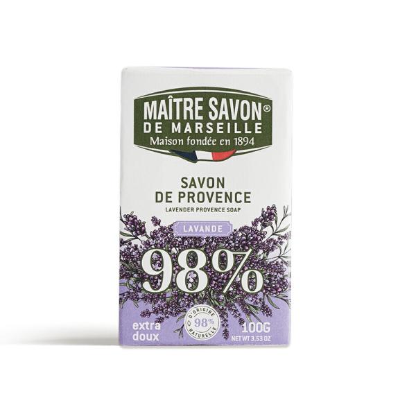 商品名 MAITRE SAVON DE MARSEILLE メートル・サボン・ド・マルセイユ サボン・ド・プロヴァンス ラベンダーブランド MAITRE SAVON DE MARSEILLE原材料 パーム脂肪酸Na、パーム核脂肪酸Na、水、...