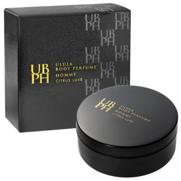 香水の新定番！バーム香水をセンシティブな部分にまで！ウルラのボディパフュームは、デリケートゾーンにも使用可能。股間のムレを解消するサラサラパウダーを配合し、下着の中を心地よい香りにします。年中下着の中にムレを感じる男性へ！サラッとした肌心地...