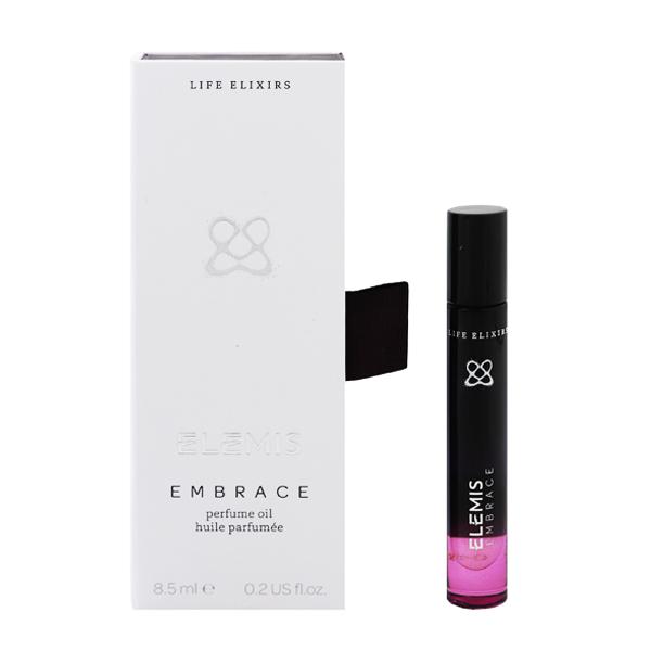 キーワード[ 香水・フレグランス:フレグランス雑貨:パフュームオイル ] 商品名[ エレミス オイルパフュームイムブレイス 8.5ml ] 英語名[ ELEMIS LIFE ELIXIRS EMBRACE PERFUME OIL ]※並行輸...