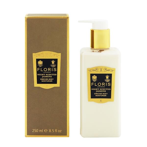 キーワード[ 香水・フレグランス:フレグランス系コスメ:ボディケア:ボディローション ] 商品名[ フローリス ナイトセンテッドジャスミンボディモイスチャライザー 250ml ] 英語名[ FLORIS LONDON NIGHT SCENT...