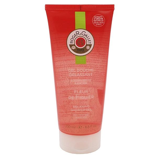 キーワード[ 香水・フレグランス:フレグランス系ヘアケア・バス用品:入浴料・シャワージェル ] 商品名[ ロジェガレ フィグシャワージェル 200ml ] 英語名[ ROGER＆GALLET FLEUR DE FIGUIER RELAXIN...