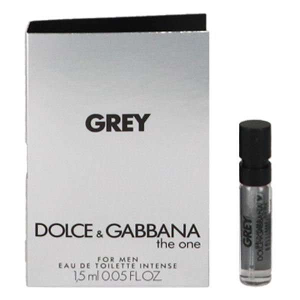 キーワード[ 香水・フレグランス:ミニ香水・ミニボトル:メンズ・男性用 ] 商品名[ ドルチェ＆ガッバーナ ザワンフォーメングレイインテンス(チューブサンプル) オーデトワレ スプレータイプ 1.5ml ] 英語名[ DOLCE＆GABBA...