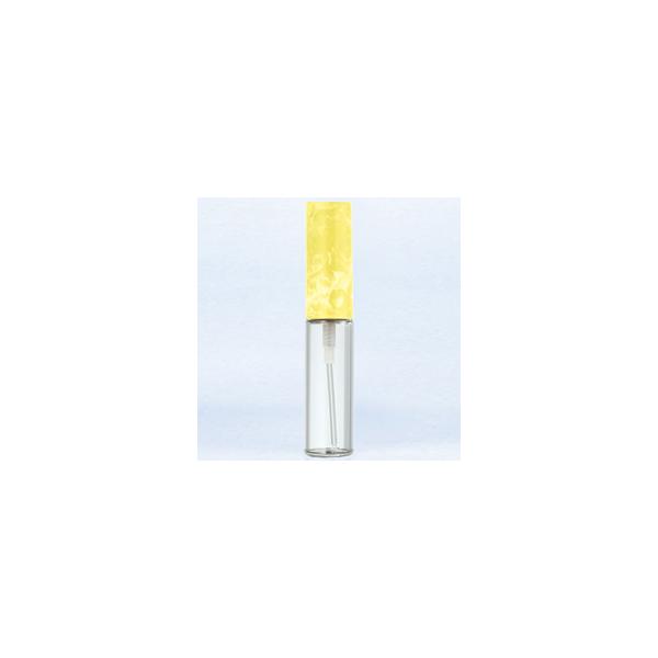 ガラスビン＋プラスチックポンプの最もシンプルな組み合わせです。色や柄を香りのイメージに合わせてお使い下さい。たくさんの香りを気軽に使い分けるための大好評ラインナップです。高さ : 76mm容量 : 4ml材質 : ガラス・樹脂付属品 : 詰...