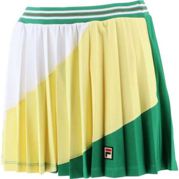 【在庫限り】 在庫処分人気のプリーツにバイヤス切り替えのカラーブデザインで軽やか新鮮な印象のスコートです。素材:フルダルメッシュ(ポリエステル100%)機能:吸水速乾、UV原産国:中国 キーワード[ スポーツ・アウトドア:その他雑貨 ] 商...