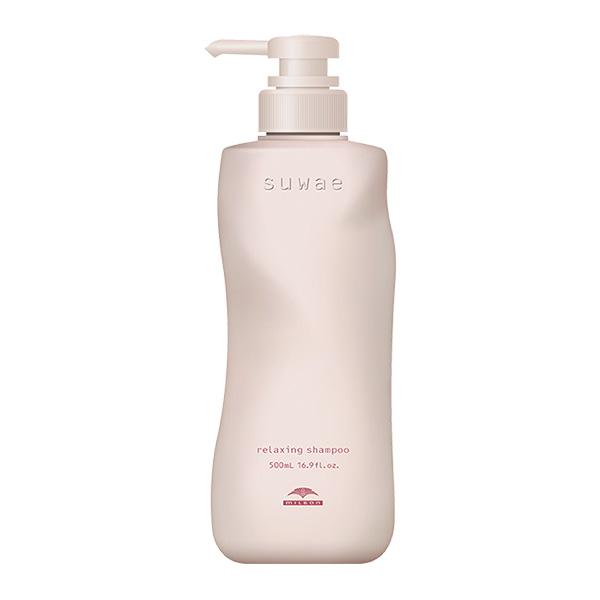 ■商品名：ミルボン スワエ リラクシング シャンプー 500ml■内容量：500ml( milbon suwae ヘアケア くせ毛 うねり毛 スタイリング時間短縮 髪をやわらかく 美容院 美容室 サロン専売品 )