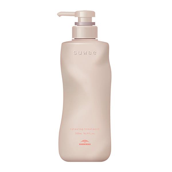 ■商品名：ミルボン スワエ リラクシング トリートメント 500ml■内容量：500ml( milbon suwae ヘアケア くせ毛 うねり毛 スタイリング時間短縮 髪をやわらかく 美容院 美容室 サロン専売品 )