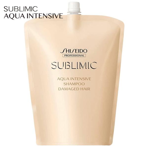 商品名     資生堂 サブリミック アクアインテンシブ シャンプー h 1800ml 詰め替え用内容量     1800ml商品説明毛髪内部からの成分流出を抑えながらうるおいに満ちた髪に洗い上げます。花嫁の白いブーケのような清潔感あふれる...