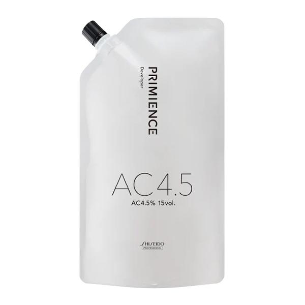 ■商品名：資生堂プロフェッショナル プリミエンス デベロッパー AC4.5% x 1000mL■内容量：1000mL■商品説明：いつでも芯から輝く美しい髪色へ。資生堂プロフェッショナルのヘアカラーブランド、プリミエンスがリニューアル。【De...