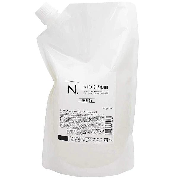 【あすつく12時まで】商品名     ナプラ エヌドット ＳＨＥＡ シャンプー スムース 750ml 詰替え用内容量     750ml商品説明シャンプーした翌朝も、そのあと1日も、ずっとなめらかな指通りが続く。触れるたび、うっとりするよう...