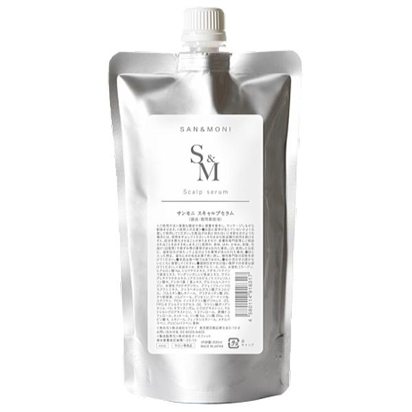 商品名     セフティ SAN＆MONI スキャルプ セラム 300ml 詰替え用内容量     300ml商品説明頭皮・首用美容液●肌に弾力とうるおいを与え、毛穴を引き締めるので、髪にボリュームが出やすくなります。保水力を向上させ、乾燥...