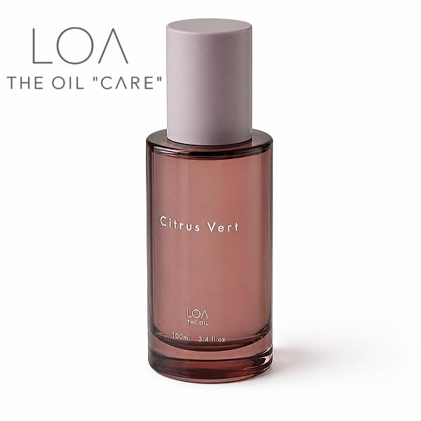 ■商品名：LOA THE OIL ロア ザ オイル ケア シトラスベール 100ml■内容量：100ml( LOA THE OIL CARE Citrus Vert 保湿ケア オイル ユニセックス ヘアケア 洗い流さないトリートメントオイル...