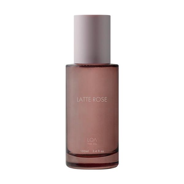 ■商品名：LOA THE OIL ロア ザ オイル ケア ラテローズ 100ml■内容量：100ml( LOA THE OIL CARE LATTE ROSE 保湿ケア オイル ユニセックス ヘアケア 洗い流さないトリートメントオイル 熱を...