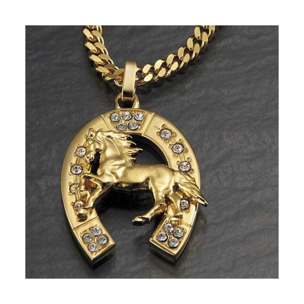 ご注文から通常約5〜15営業日で発送します。メンズ駿馬＆蹄鉄磁気ネックレス メンズ 磁気アクセサリー 馬蹄型モチーフ 紳士 シニア 健康アクセサリー シニアファッション 50代 60代 70代 80代 敬老の日 ギフト プレゼント煌めきの蹄...