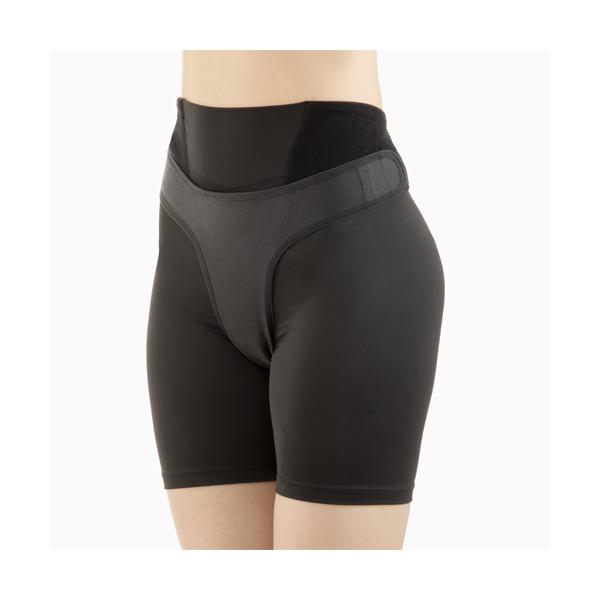 ご注文から通常約5〜15営業日で発送します。日本製 骨盤臓器脱サポーター 骨盤臓器脱 サポーター サポート インナー スパッツ ブラック 黒 レディース 婦人 ミセス シニア 女性 大人 ショーツやおむつの上から履くタイプ 臓器脱 調整簡単...