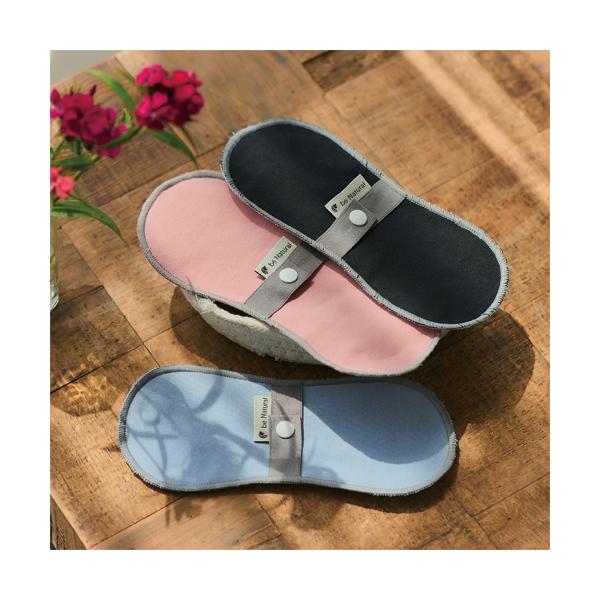 ご注文から通常約5〜15営業日で発送します。日本製 be Natural オーガニックおりものパッド 3色組 おりものシート おりもの 布ライナー おりものシート 布パッド オーガニックコットン パンティライナー 布シート サニタリー ブラ...