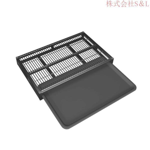 材質：高品質の金属製で、耐荷重が強く、曲がりにくいです。ユニークなデザイン：革新的な引き出しのデザイン、掃除するときに直接引くと、部屋全体が非常にきれいになります。組み立て不要：防水設計と素材のおかげで、パティオ、ポーチ、バルコニーで犬小屋...