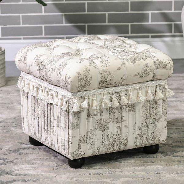 ロココ調 Rococo アンティーク調 ヨーロピアン クラシック インテリア ファブリック 布 布張り エレガント おしゃれ 輸入家具 椅子 スツール 収納付