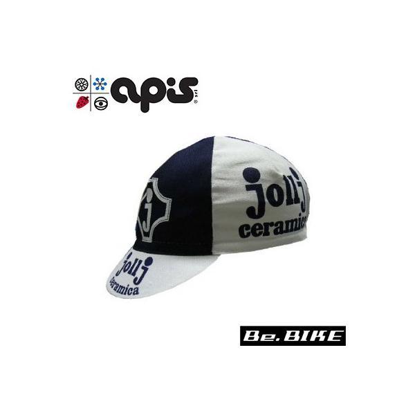 apis JOLLY CERAMICA 自転車 キャップ サイクルキャップ・サイクルキャップ・材質：コットン ・クラシックキャップ