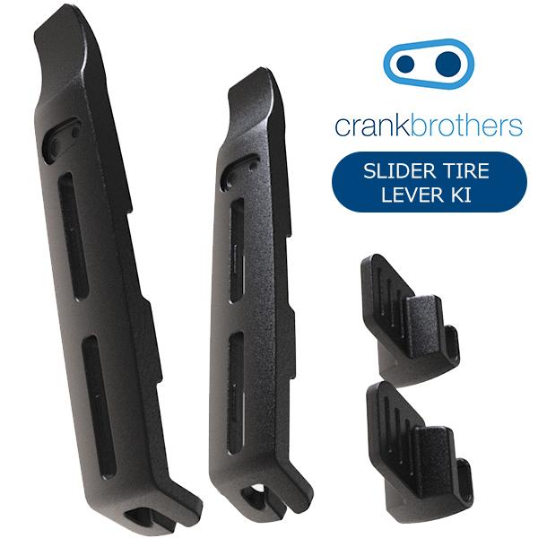 クランクブラザーズ スライド タイヤ レバーキット 自転車 スライダー付属 Crank Brothers SLIDER TIRE LEVER KIT パンク修理 タイヤ交換このキットには、強化ナイロン製のコンパクトなタイヤレバーが2本入って...