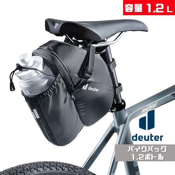 ドイター D3290422 バイクバッグ1.2ボトル 自転車 サドルバッグ 2023年モデル 小物収納 ボトル収納 deuter 1.2Lベルクロで取り付けるシンプルなサドルバッグです。替えチューブやツールの収納に便利です。ボトルを収納でき...