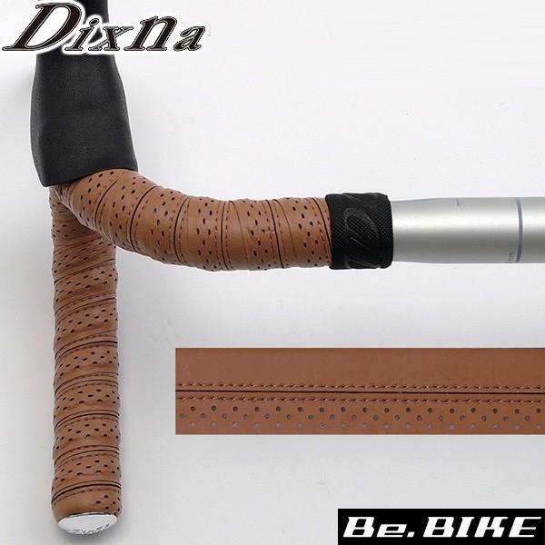 Dixna ロードバーテープ ブラウン バーテープ雨の日も安心のゴルフグリップ素材2種縫い合わせステッチタイプで、抜群のホールドが得られる。DIXNAロードサドルなどとカラーコーディネイトしやすい。
