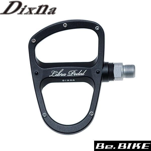 Dixna リブラペダル ブラック ペダル【仕様】9/16"シールドベアリングネジピン式（3mm）クロモリシャフト380g（ペア）