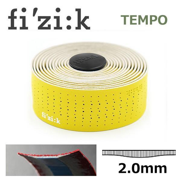 fi’zi:k フィジーク イエロー 2mm厚 Tempo マイクロテックス クラシック  自転車 バーテープ ロードバイクTEMPO MICROTEX CLASSIC（テンポ マイクロテックス クラシック）Tempo（テンポ）は高い耐久性...