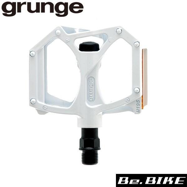gurunge（グランジ） フラットモットペダル　ホワイト　自転車 ペダルとても回転がスムーズでメンテナンスフリーのスリムペダルgrungeより薄口なボティーーでスムーズな回転の低コストを実現したメンテナンスフリーペダル。全11色とカラーが...