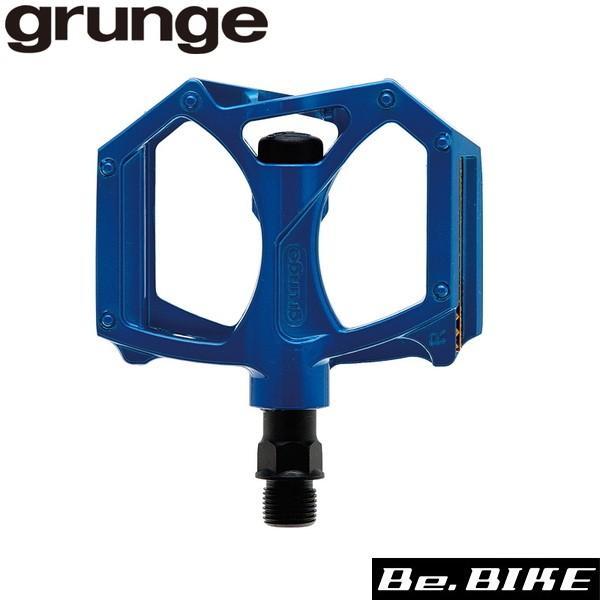 gurunge（グランジ） フラットモットペダル　ブルー　自転車 ペダルとても回転がスムーズでメンテナンスフリーのスリムペダルgrungeより薄口なボティーーでスムーズな回転の低コストを実現したメンテナンスフリーペダル。全11色とカラーが豊...