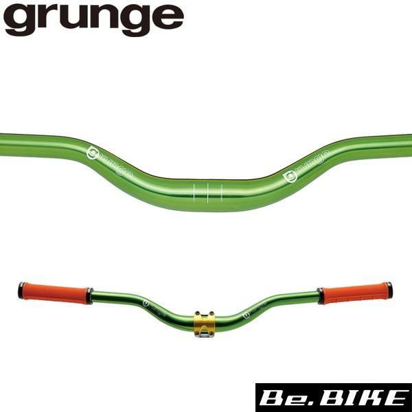 gurunge（グランジ） FUNライザーハンドルバー　アップルグリーン　自転車 ハンドル31.8のハイライザーバー登場スムーズなラインでデザインされた31.8mmクランプ径の6061T−6アルミ採用のライザーハンドル。ハンドル幅もしっかり...