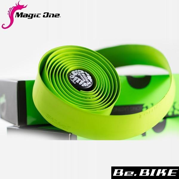 Magic one（マジックワン） Silic1 シリコンバーテープ グリーン  自転車 バーテープクッション性に大変優れており、手に吸い付くようにグリップします。【特徴】・シリコン100％のフォームを採用。（強く引っ張ても切れにくい素材で...