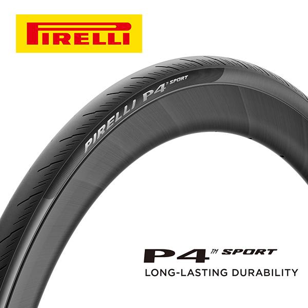 ピレリ 自転車 タイヤ P4 Sport クリンチャーP4 Sportは、耐久性を重視するライダーのニーズに応えるよう設計されています。強度と柔軟性のバランスを絶妙に捉えた26TPIケーシングで頑丈な走行が可能です。また、パンク防止層も強化...