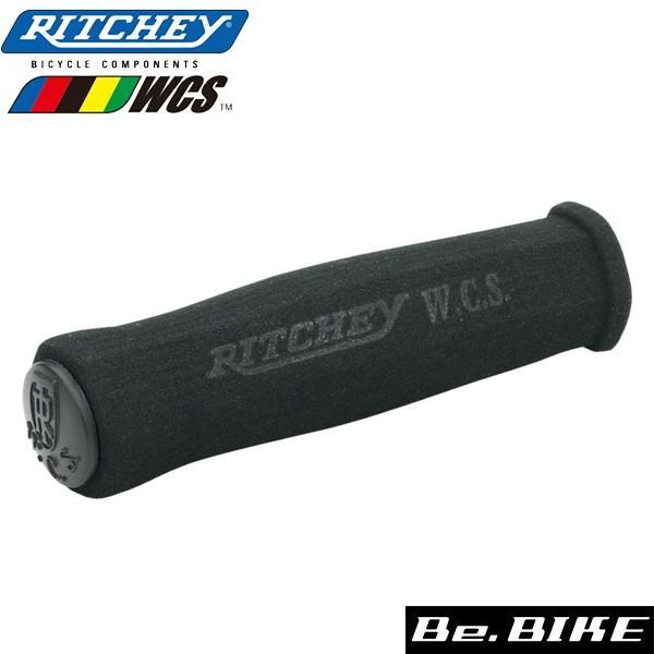 RITCHEY(リッチー) WCS トゥルーグリップ ブラック 自転車 グリップ長年に渡り人気のあるモデルで、軽量スポンジ系。トゥルーグリップシリーズの代名詞的存在。   【仕様】長さ：130mm重量：36g