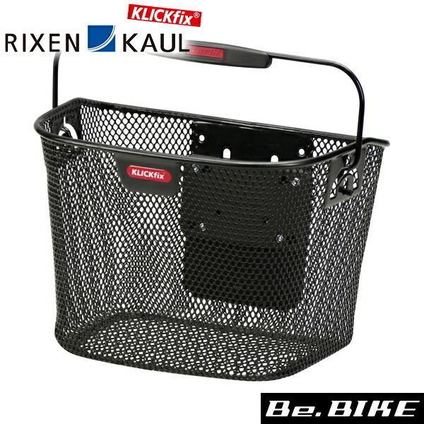 RIXEN &amp; KAUL ミニバスケット 10L ブラック 自転車 車載取付バッグバスケットシリーズの中でもっとも小さいサイズのモデル。お子様の自転車にも最適です。取付位置の高さを段階的に調整可能です。サイズ：W29xH19xD20...