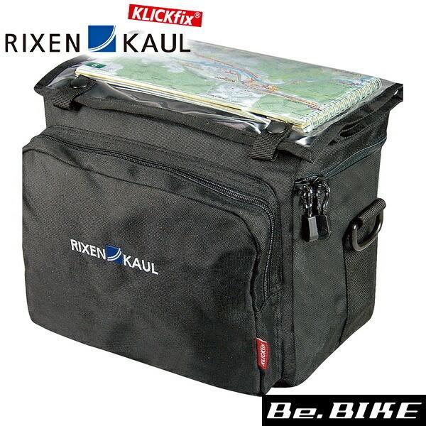 RIXEN &amp; KAUL デイパックボックス 8L ブラック 自転車 車載取付バッグマップケース付きでツーリングに最適なフロントバッグのスタンダードモデル。サイズ：W26xH22xD16cm容量：8Lカラー：ブラック重量：800g耐...