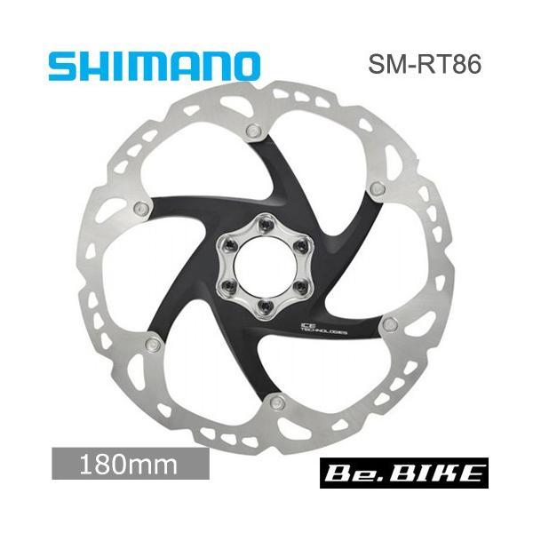 シマノ SM-RT86 6本ボルト M 180mm ディスクブレーキ用ローター SHIMANO (ISMRT86M2)【MTB】【自転車】