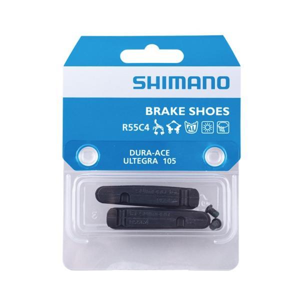 シマノ(SHIMANO) カートリッジタイプブレーキシュー用シューパッド R55C4 シューのみ (Y8L298060) 自転車 ブレーキシュー【仕様】モデル名：R55C4シリーズ：DURA-ACE、ULTEGRA、105対応モデル：BR-...