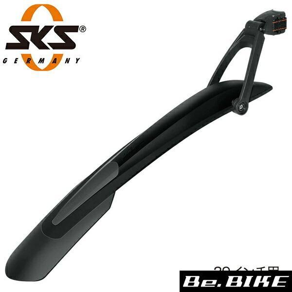 SKS エックスブレード ダーク ブラック/ダークグレー 自転車 泥よけ マッドガード硬質と軟質の2種類の高品質樹脂を用いたダーク調のマッドガード。リア用のエックスブレード ダークは、シートポストにベルトを巻付けるタイプとなっており、ベルト...