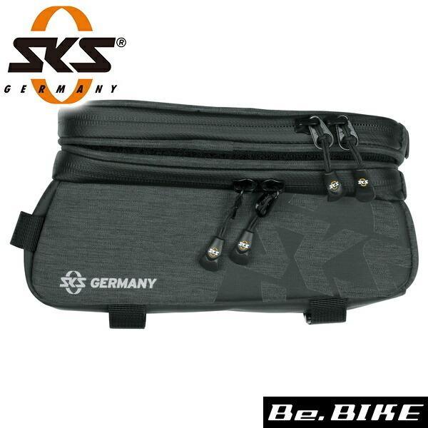 SKS トラベラースマート 1.35L 自転車 トップチューブバッグ面ファスナーで着脱可能なスマートフォンポーチ付の小型トップチューブバッグ。バッグは安心の耐水設計で、スマートフォンポーチはタッチスクリーン対応。ポーチとバッグは面ファスナー...
