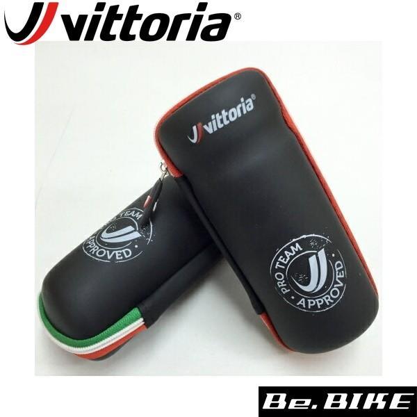 ヴィットリア プレミアム・ジップツールケース Vittoria　ZIP Case (bebike) 一般的なφ74mmのボトルケージに収容できるセミハードタイプのジップ式開閉式ツールケースです。内側にはネット式ポケットを備え、パンク修理キッ...